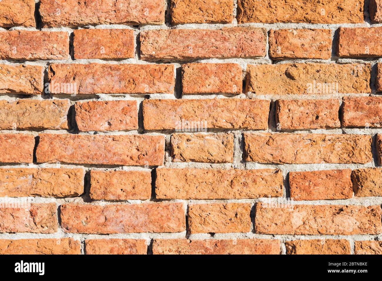 Modern red brick wall texture pattern background Stock Photo - Alamy