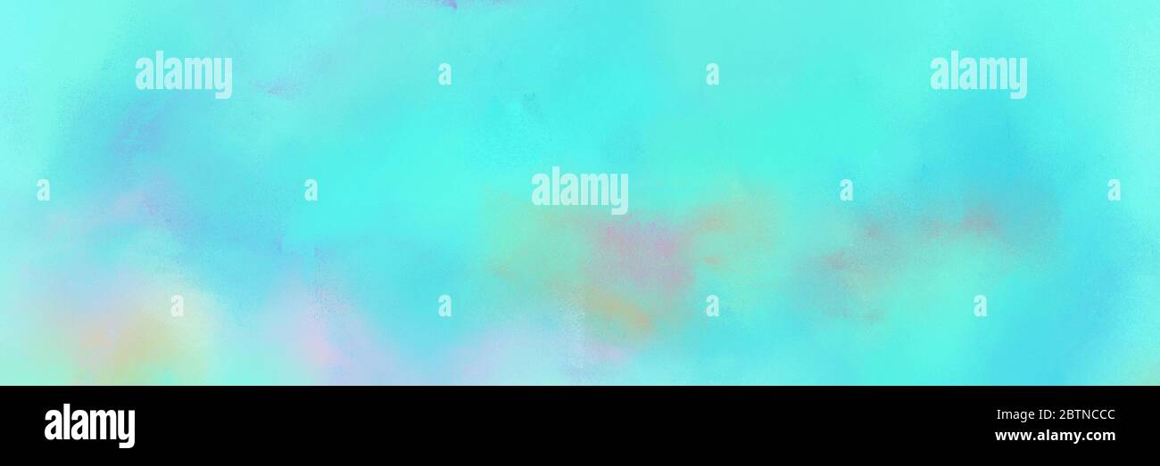 vintage painted art vintage horizontal background header with aqua ...