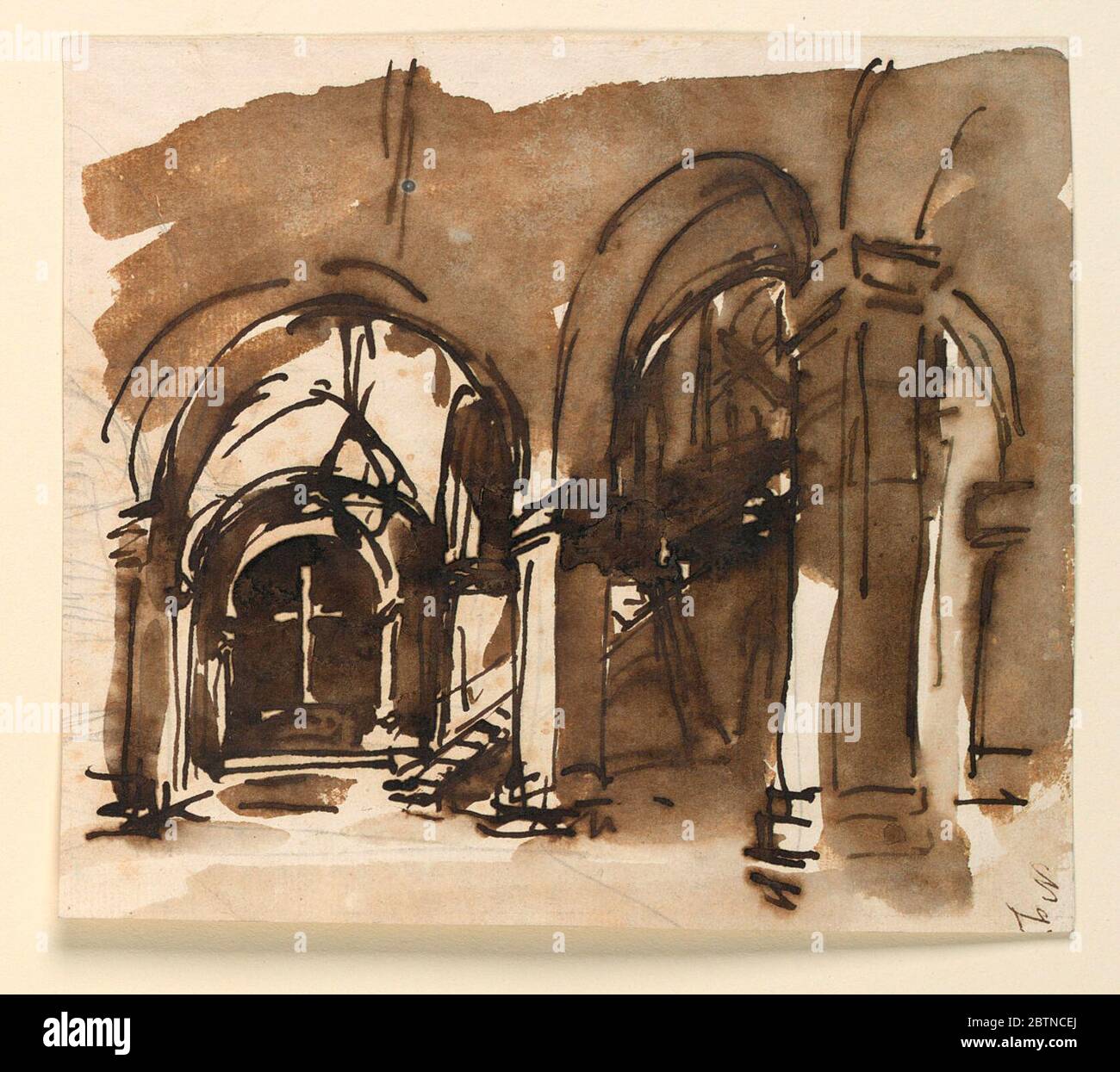 Entering the stage hi-res stock photography and images - Alamy