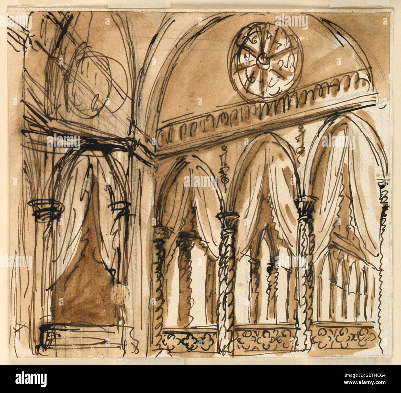 Stage Design for the Interior of a Gothic Palace. Research in ...