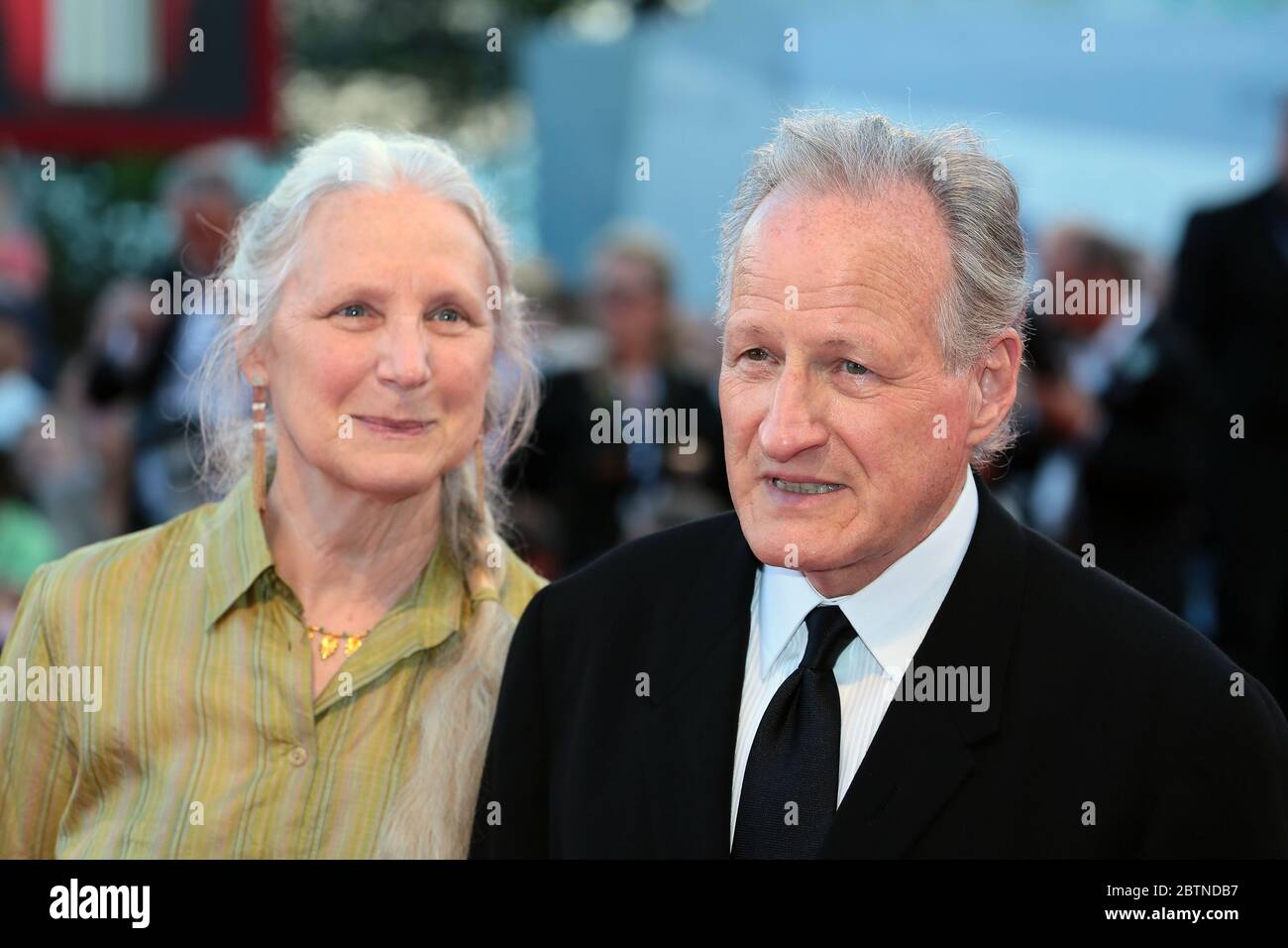 VENICE, ITALY - SEPTEMBER 08: Michael Mann and his wife Summer Mann ...