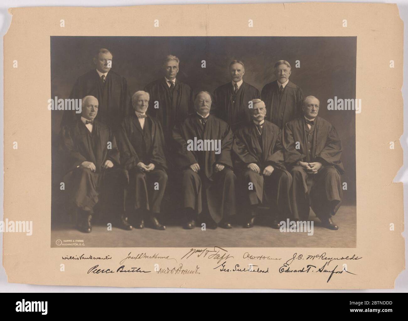 Taft members supreme court hi-res stock photography and images - Alamy