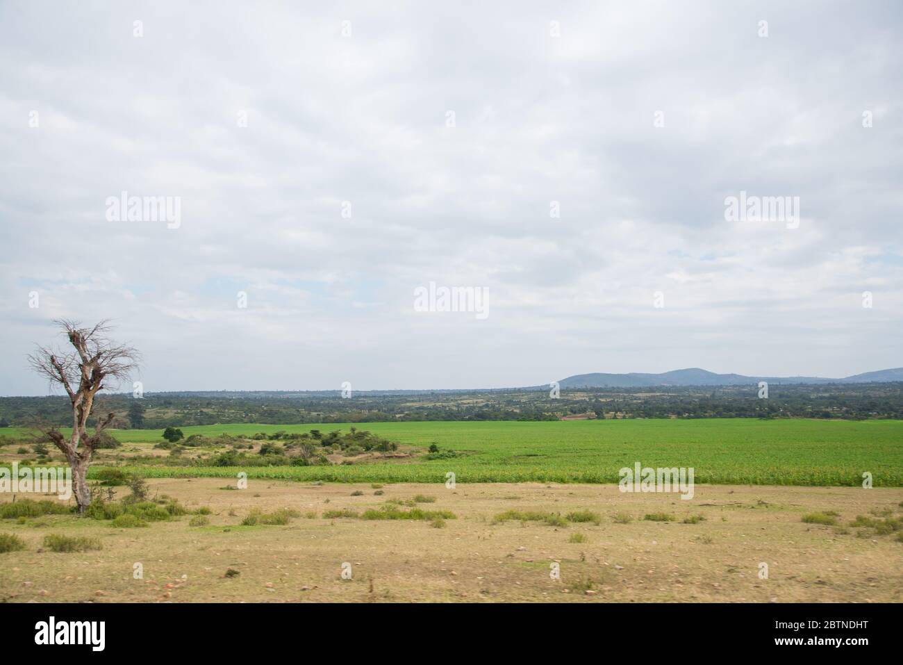 African Farmland and landscapes from Kenya Stock Photo - Alamy