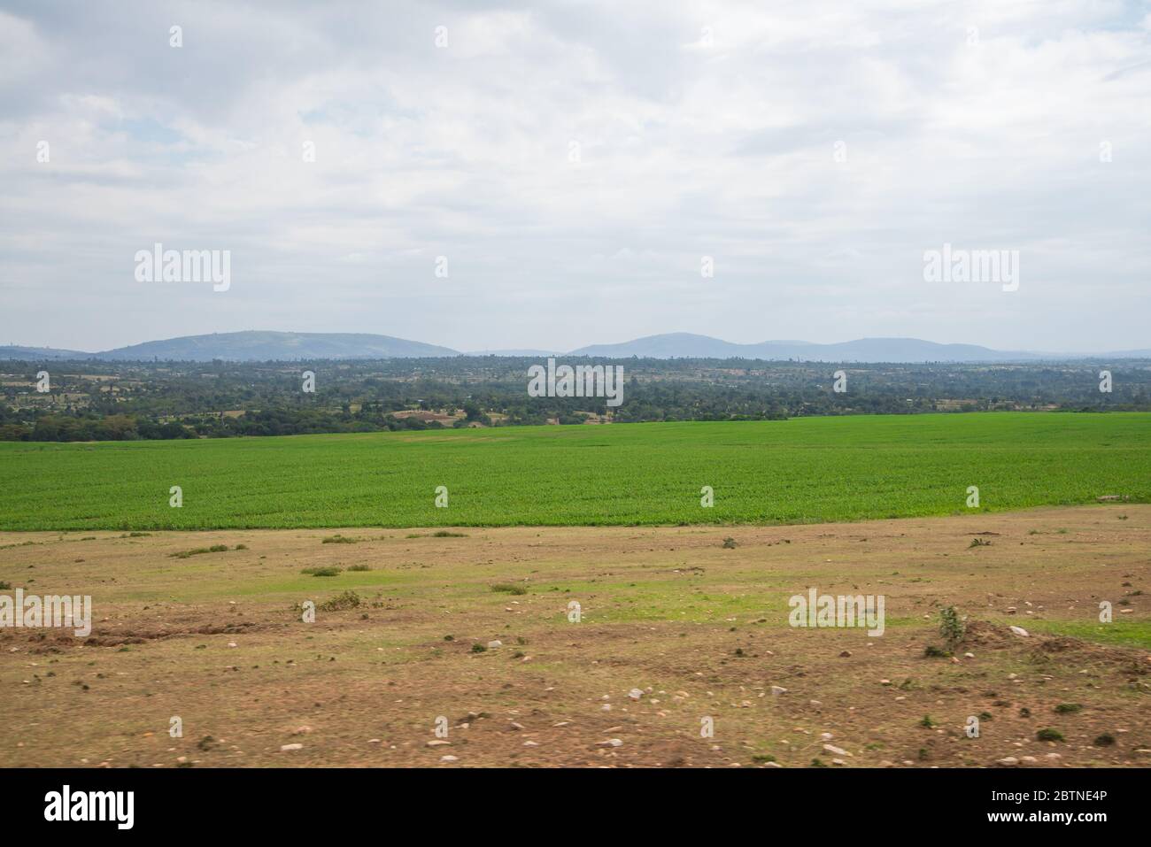 African Farmland and landscapes from Kenya Stock Photo - Alamy