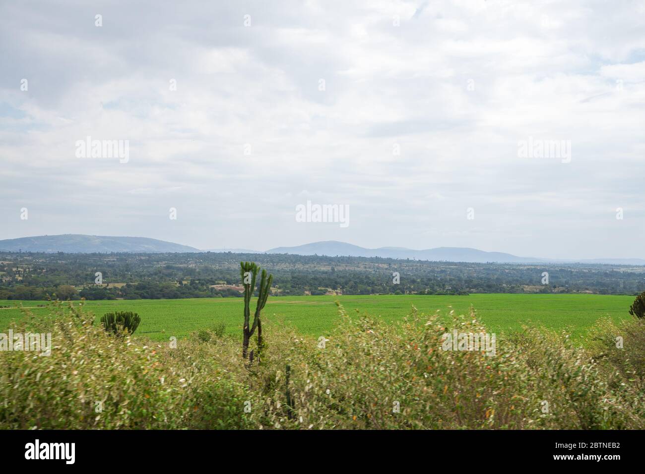 African Farmland and landscapes from Kenya Stock Photo - Alamy