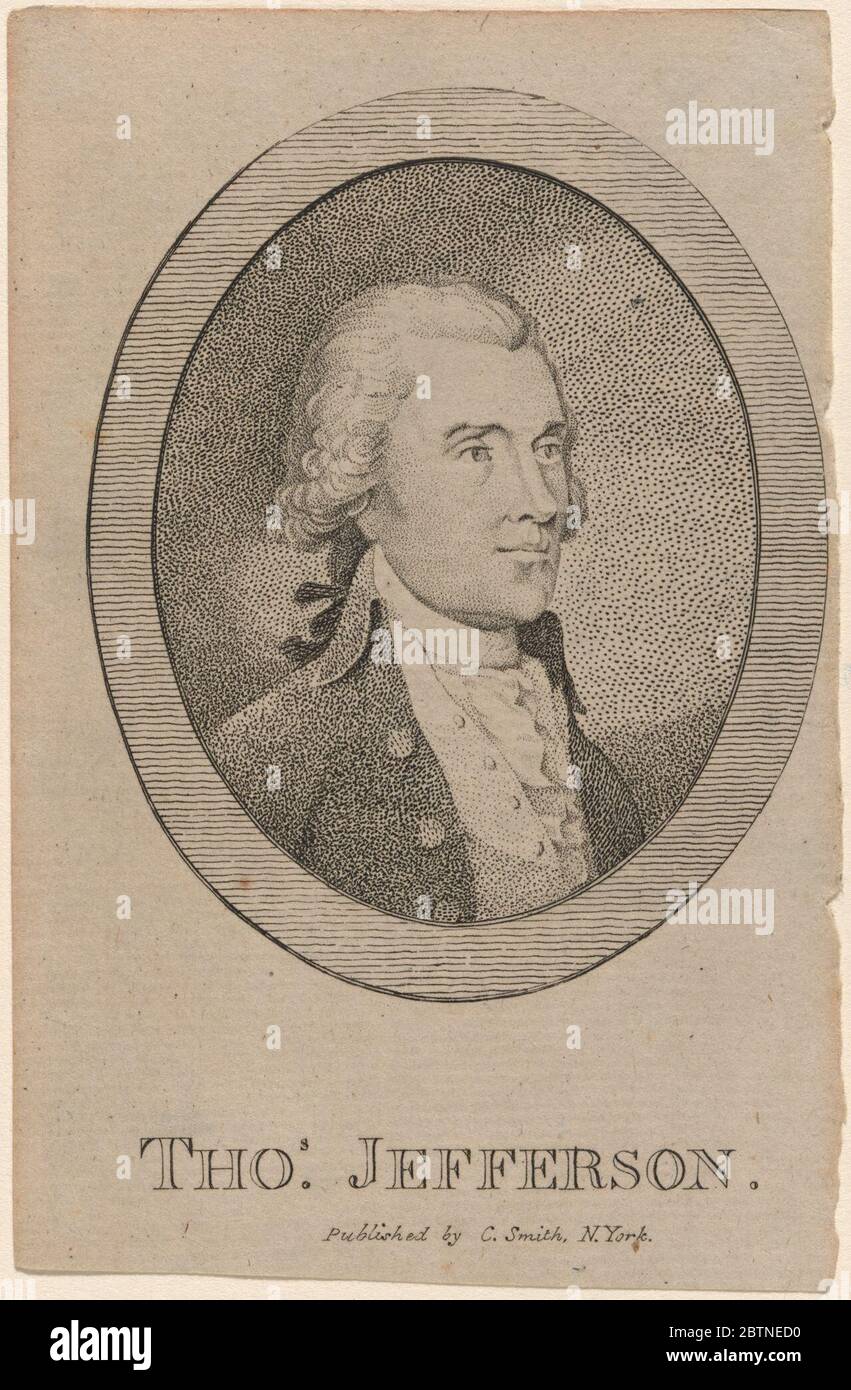 Jefferson american founding father third president of united of america ...