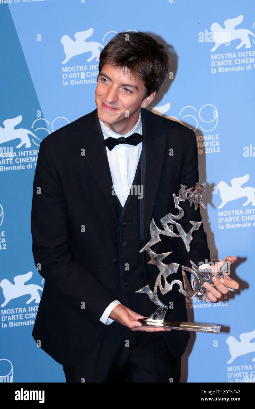 VENICE, ITALY - SEPTEMBER 08: Fabrizio Falco wins the Marcello ...