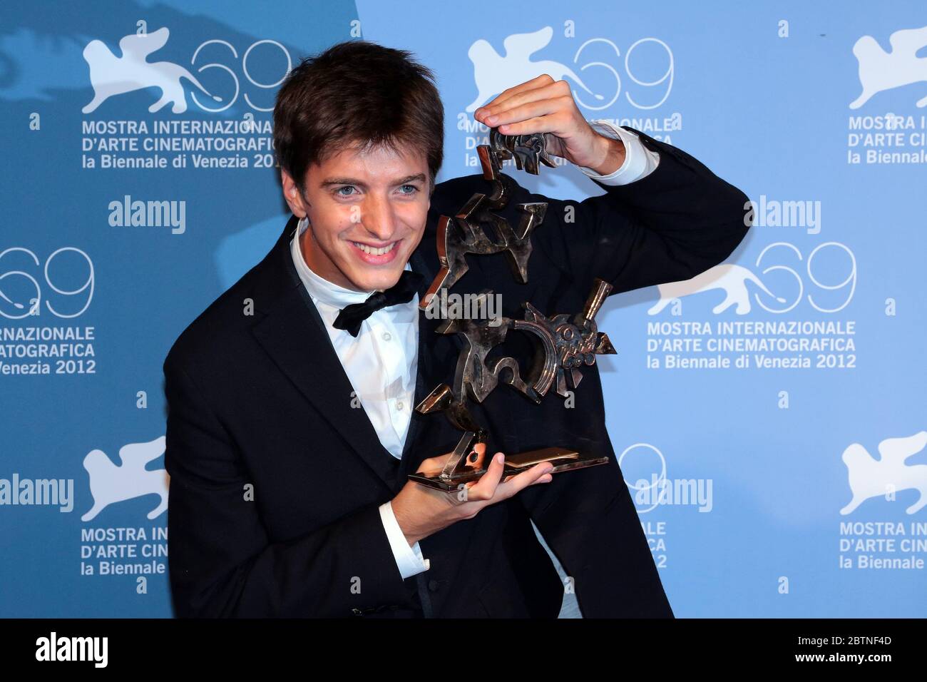 VENICE, ITALY - SEPTEMBER 08: Fabrizio Falco wins the Marcello ...