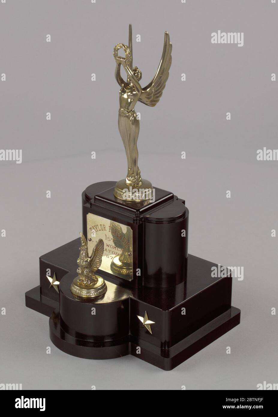 Trophy awarded to the Texas Southern University Debate Team. The debate ...