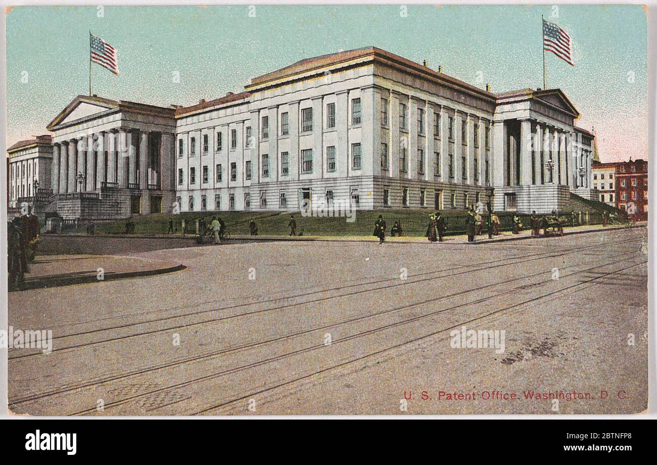 U S Patent Office Washington D C Stock Photo - Alamy