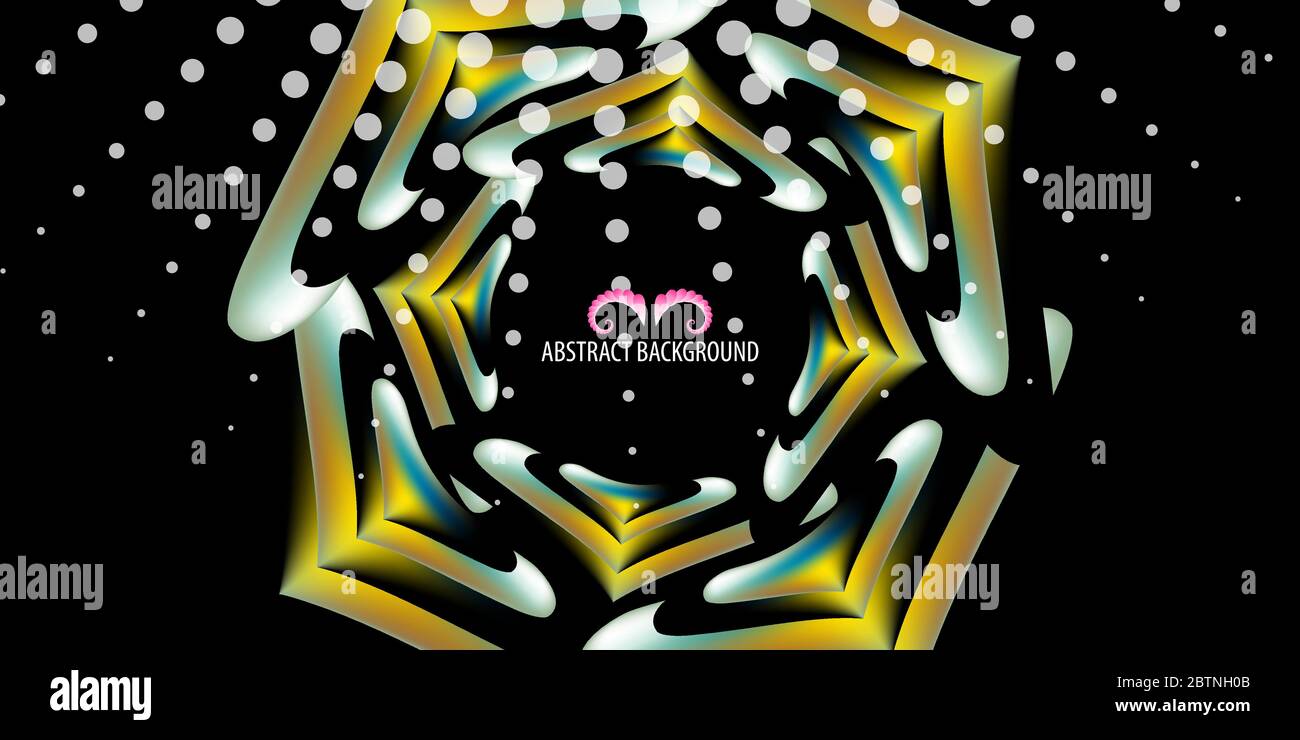 Abstract colorful background creative graphics template with blended ...
