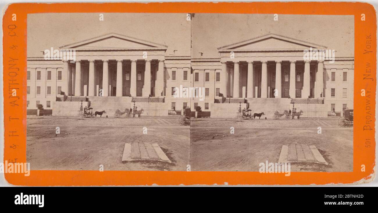 US Patent Office South Entrance Stock Photo - Alamy