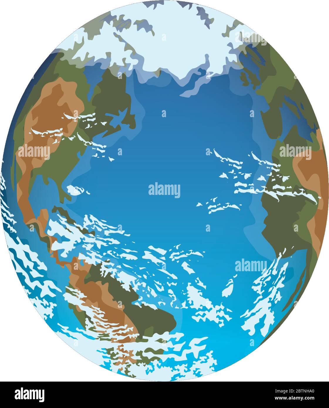 world planet earth with covid19 particle Stock Vector Image & Art - Alamy