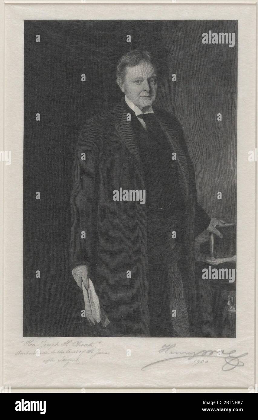 Joseph Hodges Choate Stock Photo - Alamy