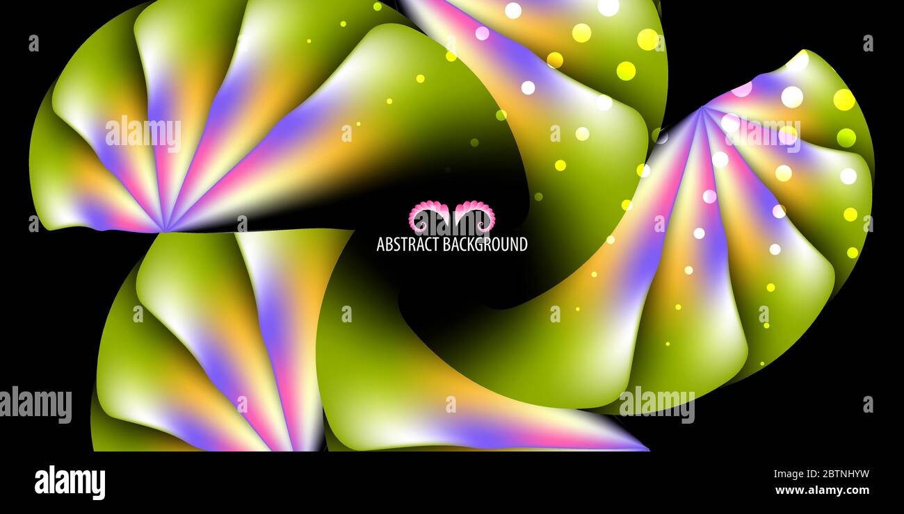 Abstract colorful background creative graphics template with blended ...
