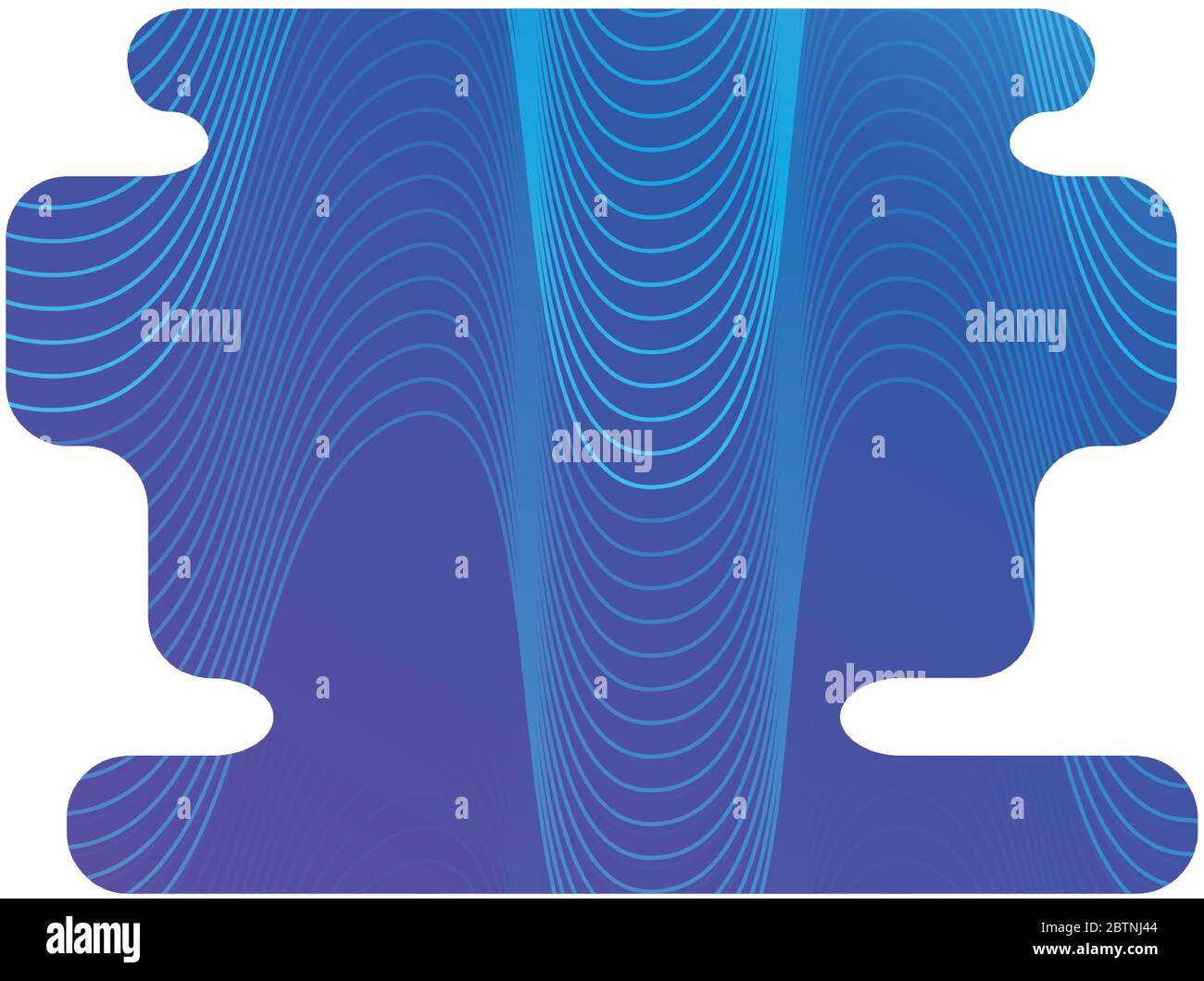 blue abstract figure background icon Stock Vector Image & Art - Alamy