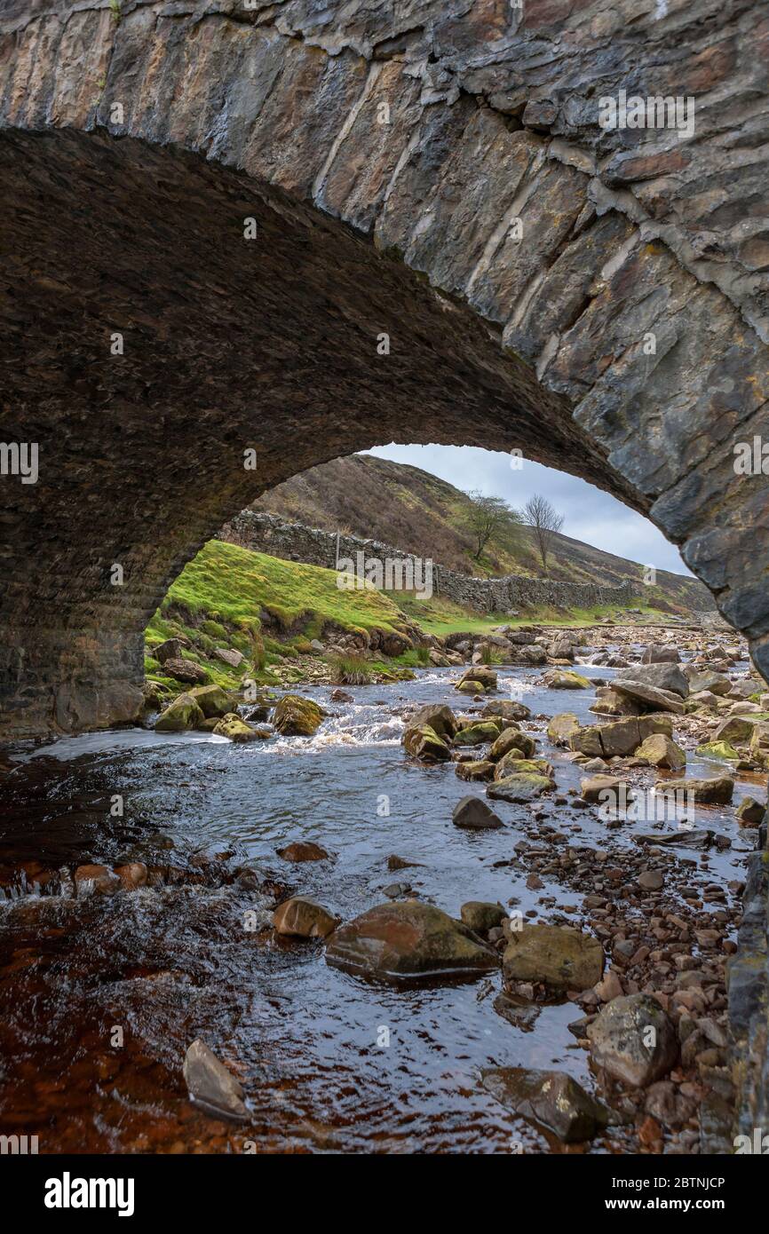 Surrender Bridge over Mill Gill, North Yorkshire Stock Photo - Alamy
