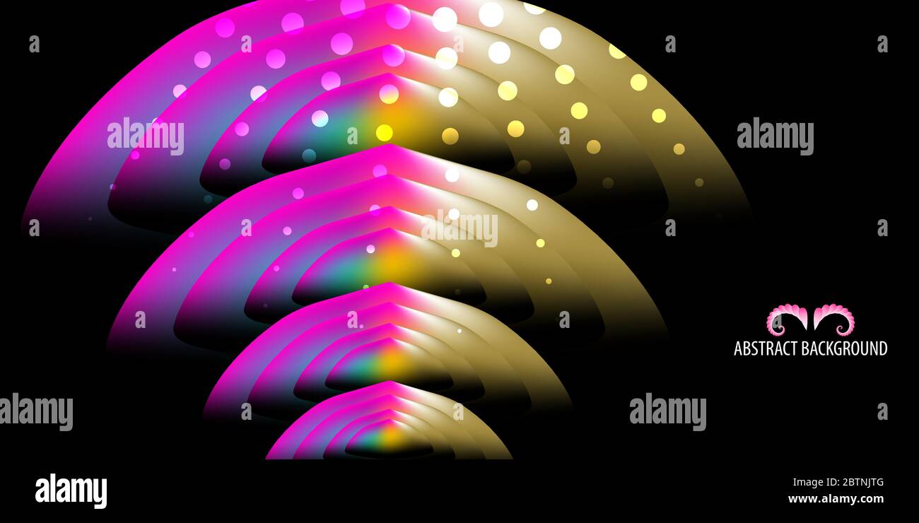 Abstract colorful background creative graphics template with blended ...
