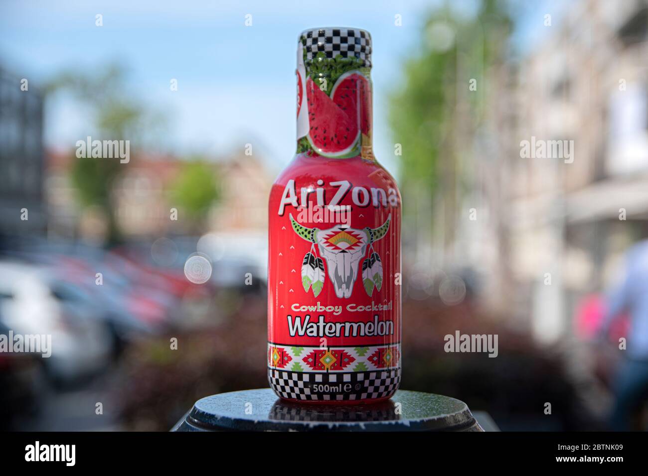 Close Up Arizona Tea Cowboy Cocktail Watermelon At Amsterdam The ...