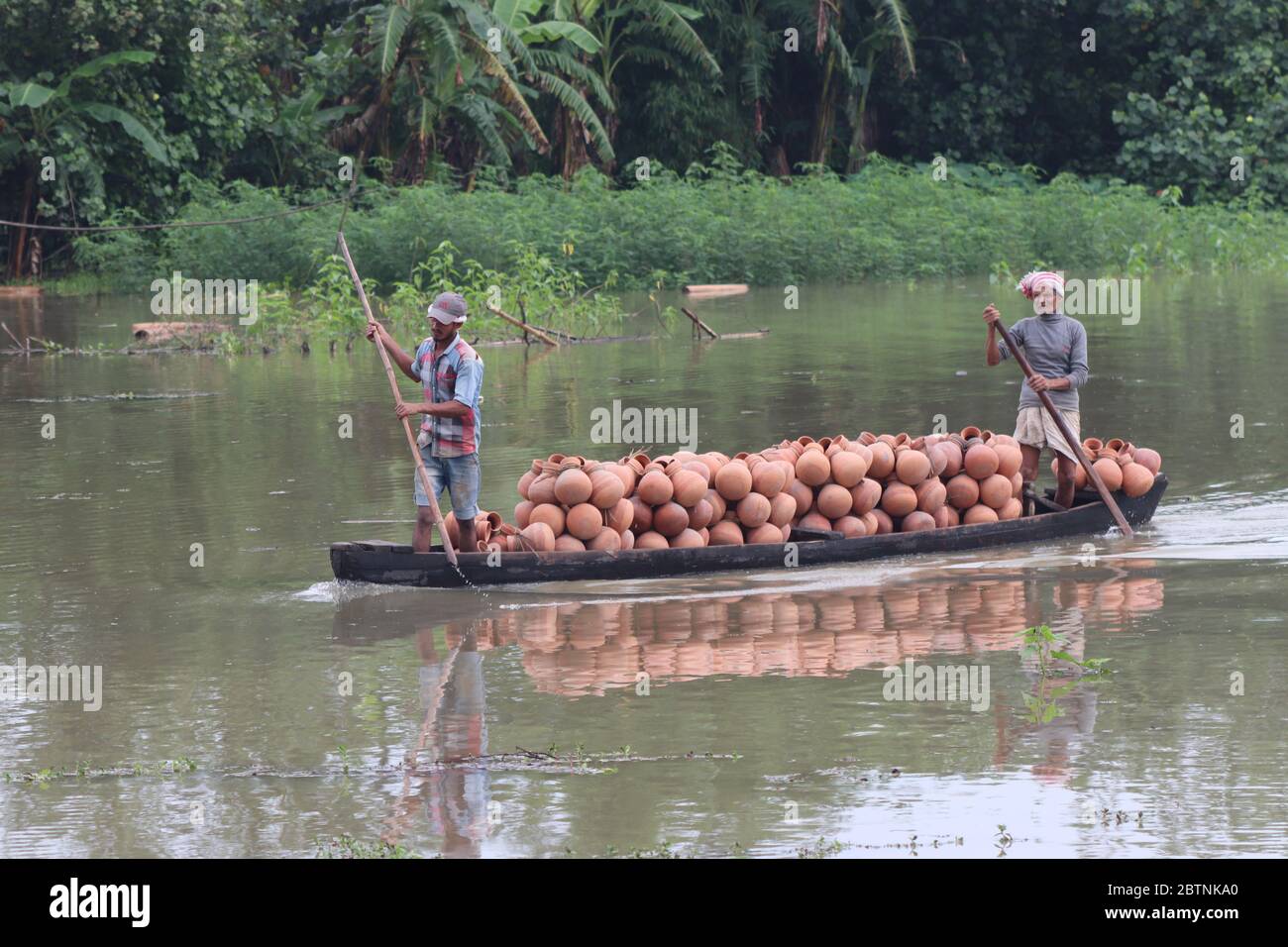 Popular traditional Pottery culture of Majuli, Assam, India Stock Photo ...