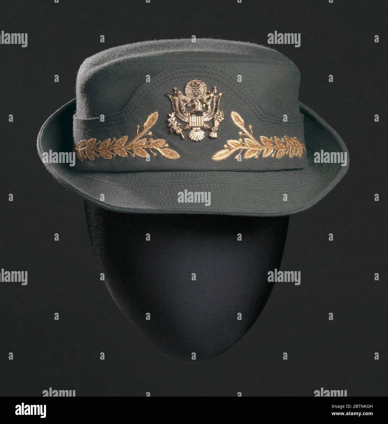 Womens US Army Service hat worn by Brigadier General Hazel JohnsonBrown ...