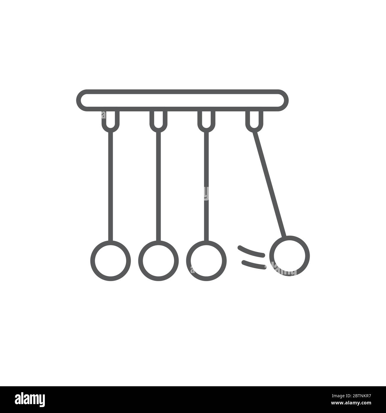 Physics vector icon symbol isolated on white background Stock Vector ...