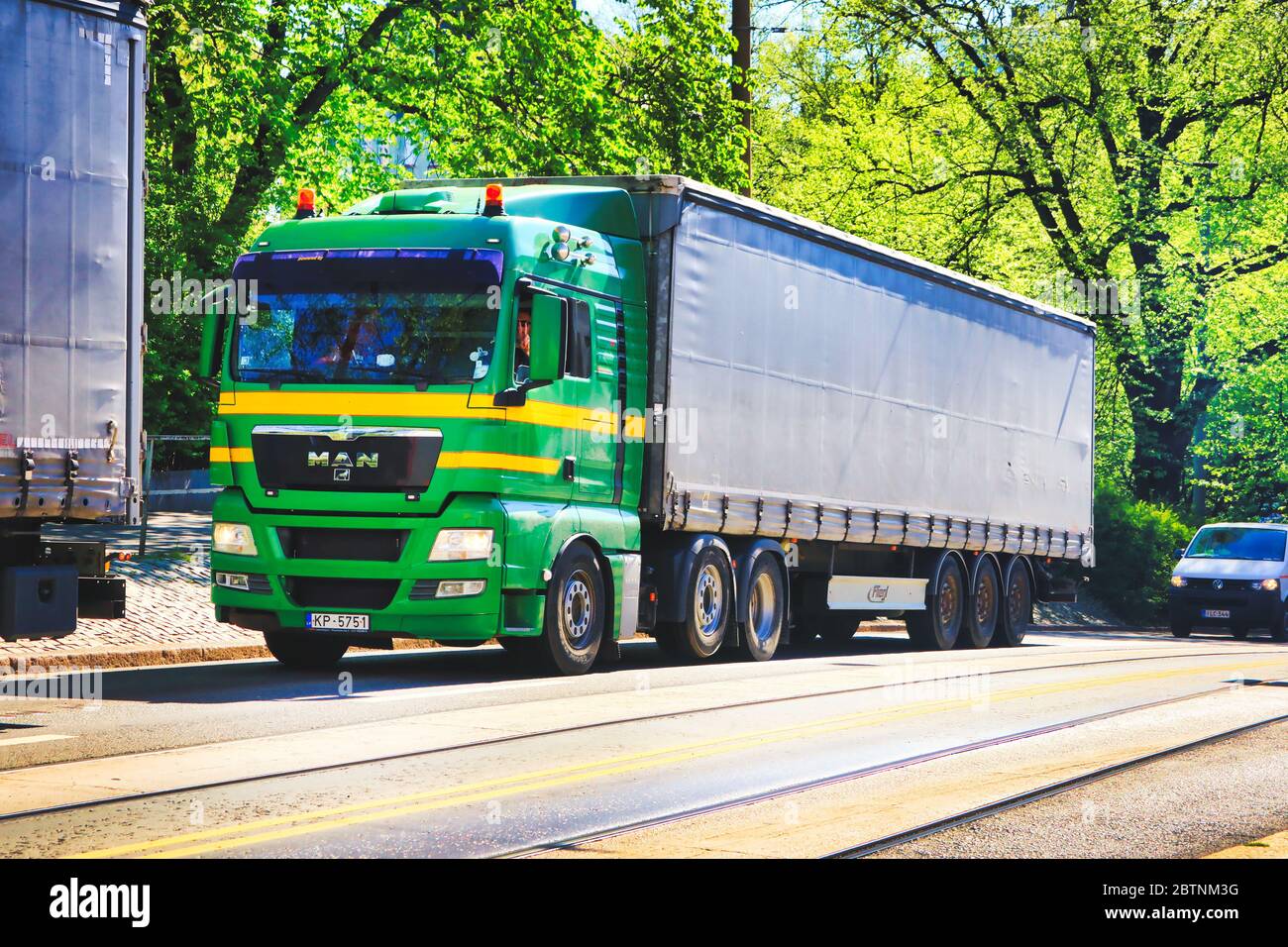 Urban freight transport hi-res stock photography and images - Alamy