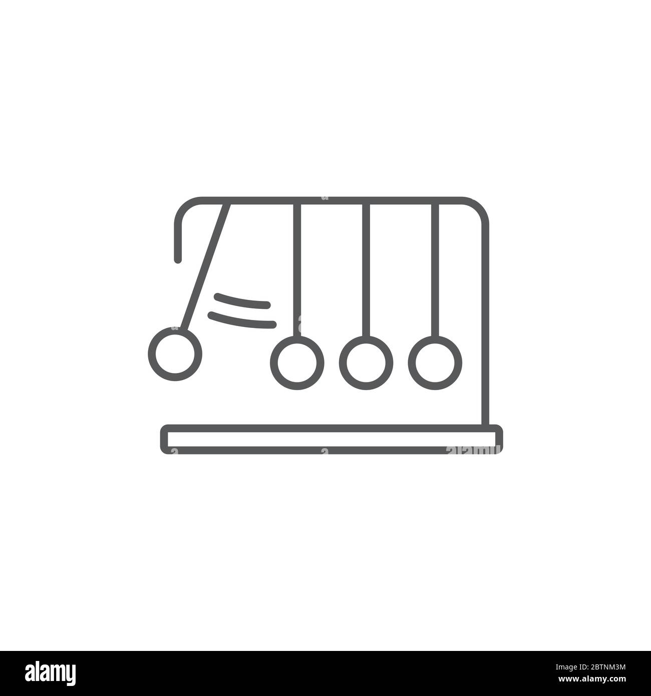 Physics vector icon symbol isolated on white background Stock Vector ...