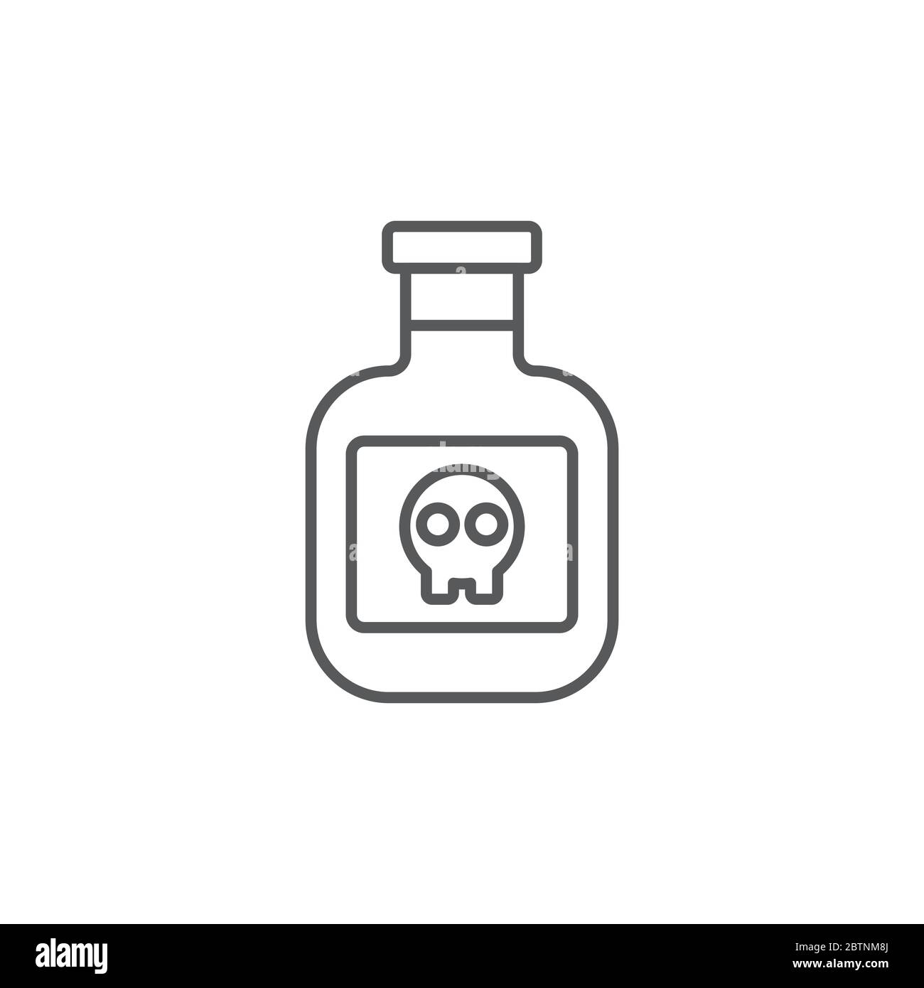 Poison Bottle Drawing