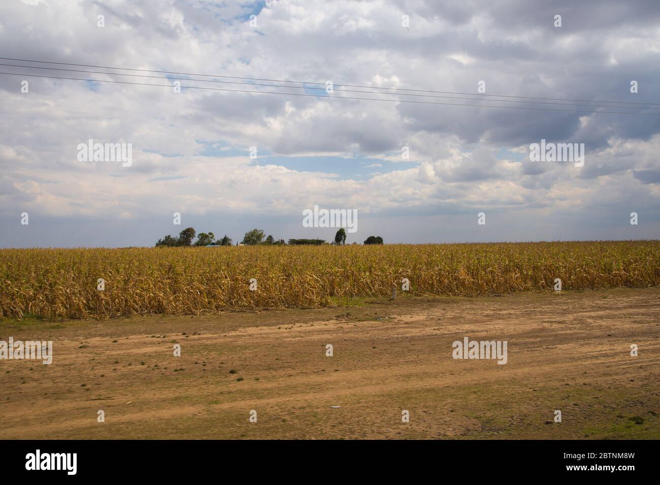 African Farmland and landscapes from Kenya Stock Photo - Alamy