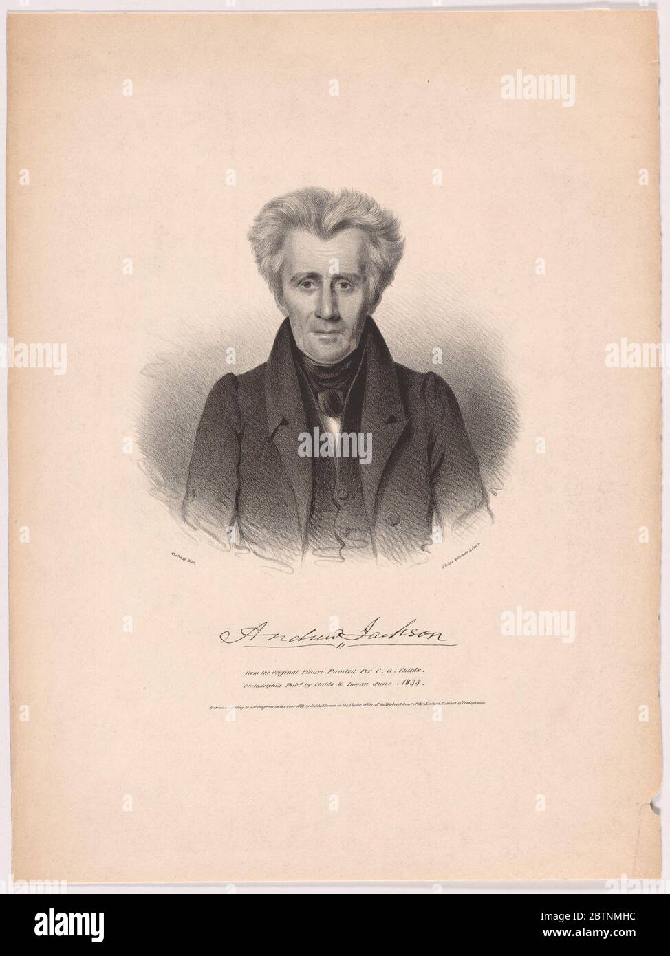 Andrew jackson leadership hi-res stock photography and images - Alamy