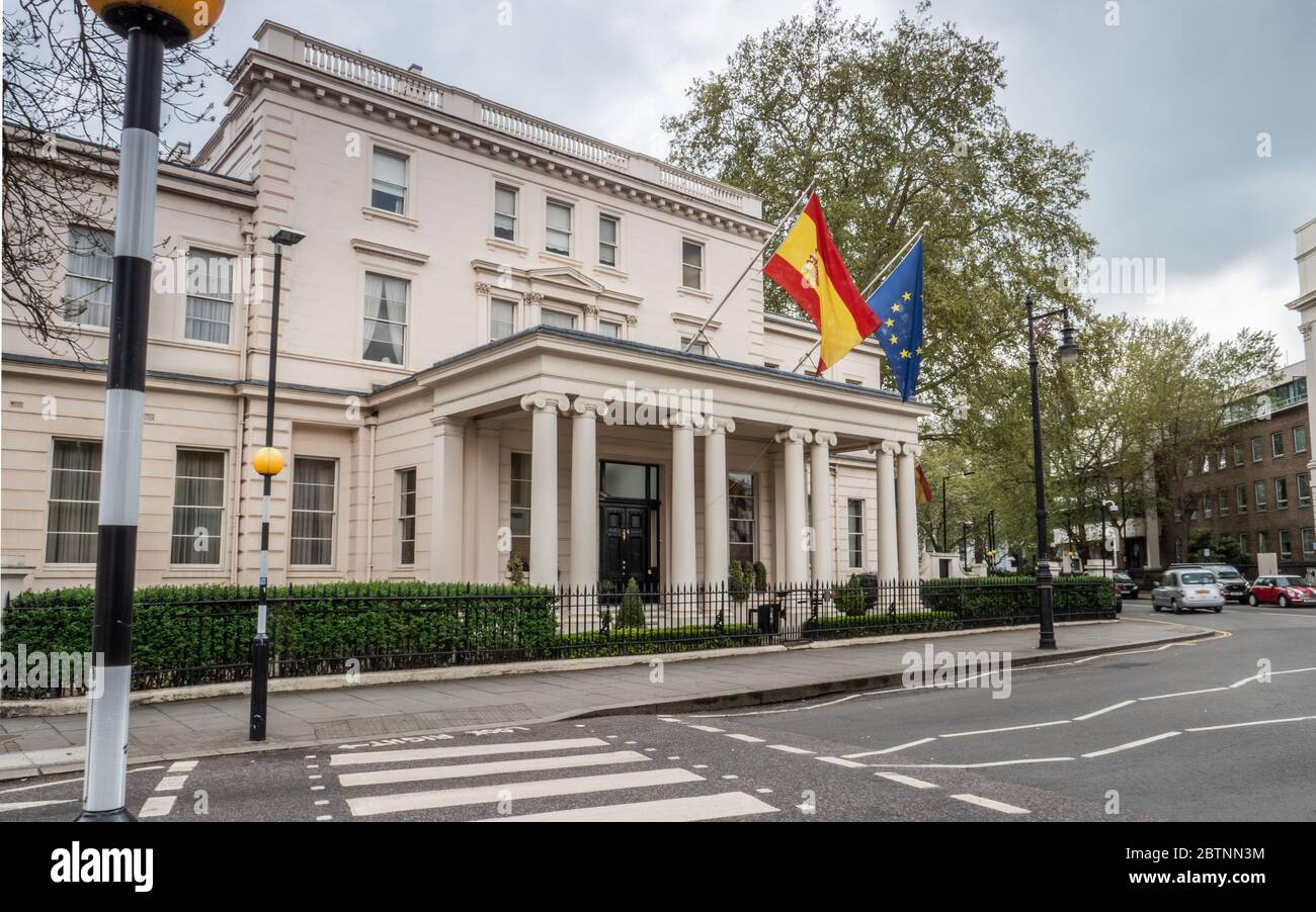 London spanish embassy hi-res stock photography and images - Alamy