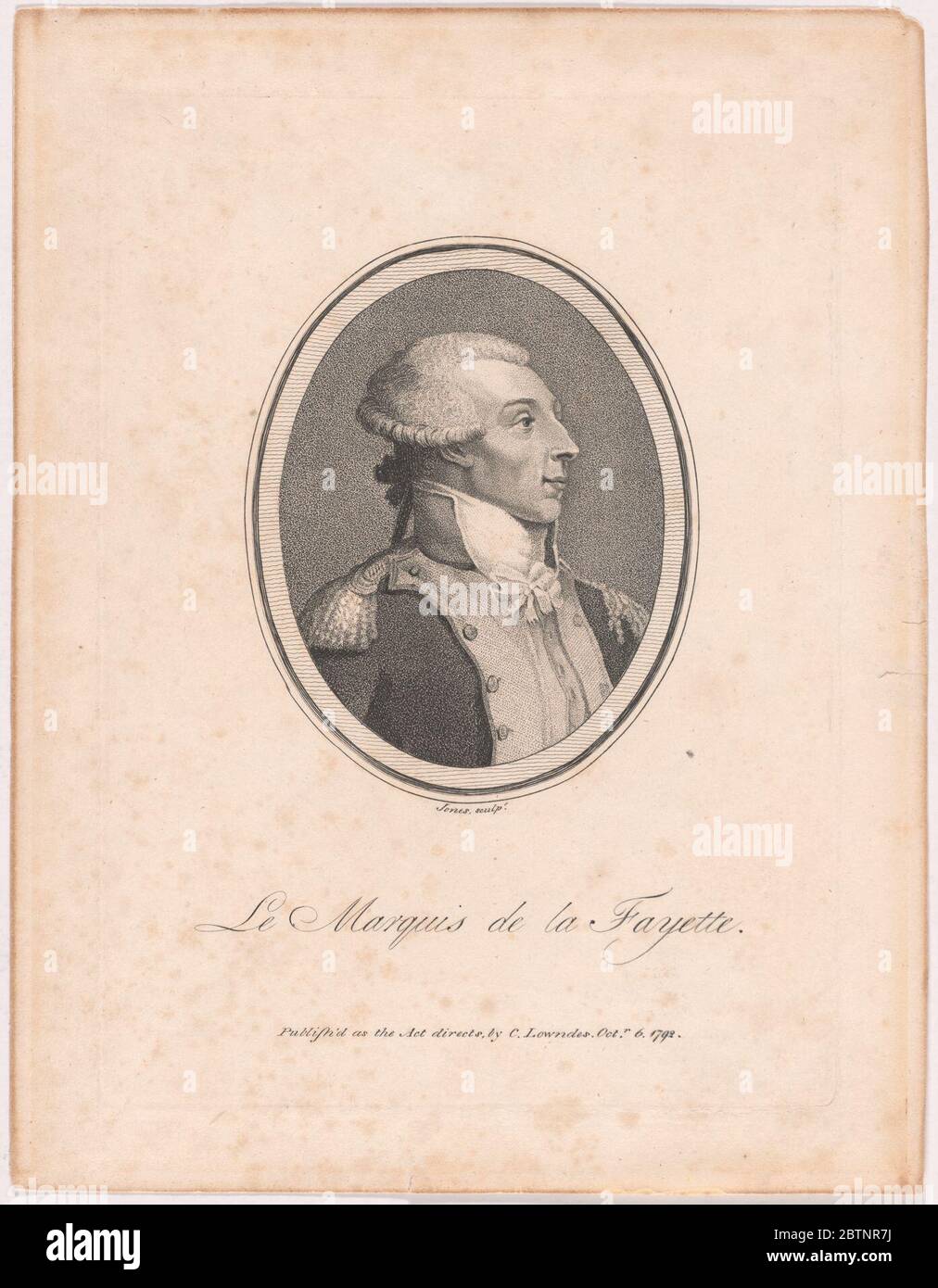 General marquis de lafayette hi-res stock photography and images - Alamy