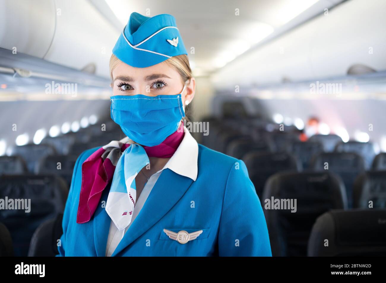 Eurowings flight attendant hi-res stock photography and images - Alamy