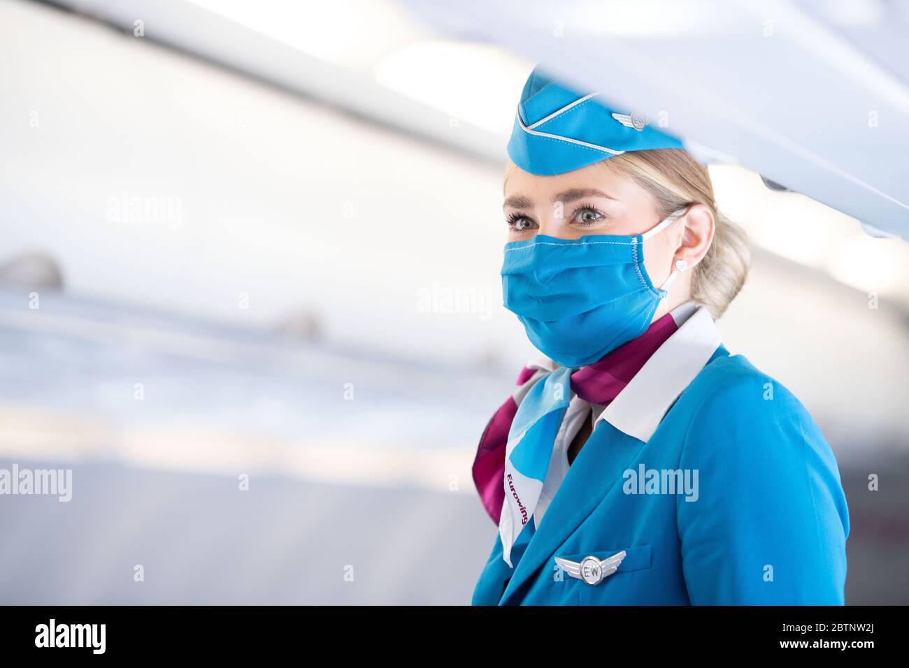 Eurowings flight attendant hi-res stock photography and images - Alamy