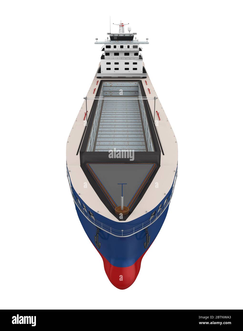 Freight Ship Isolated Stock Photo - Alamy