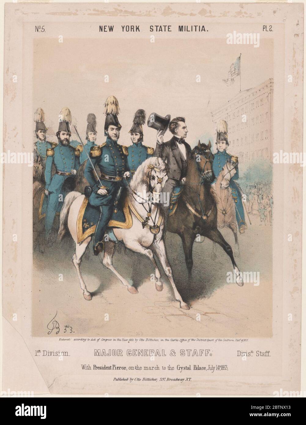 New York State Militia Stock Photo - Alamy