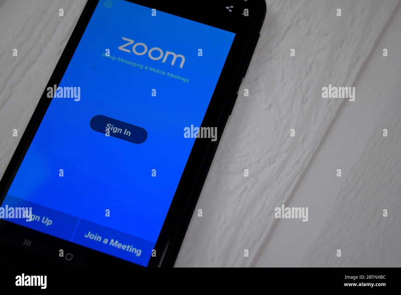 BEKASI, WEST JAVA, INDONESIA. MAY 27, 2020 : Zoom Cloud Meetings dev ...