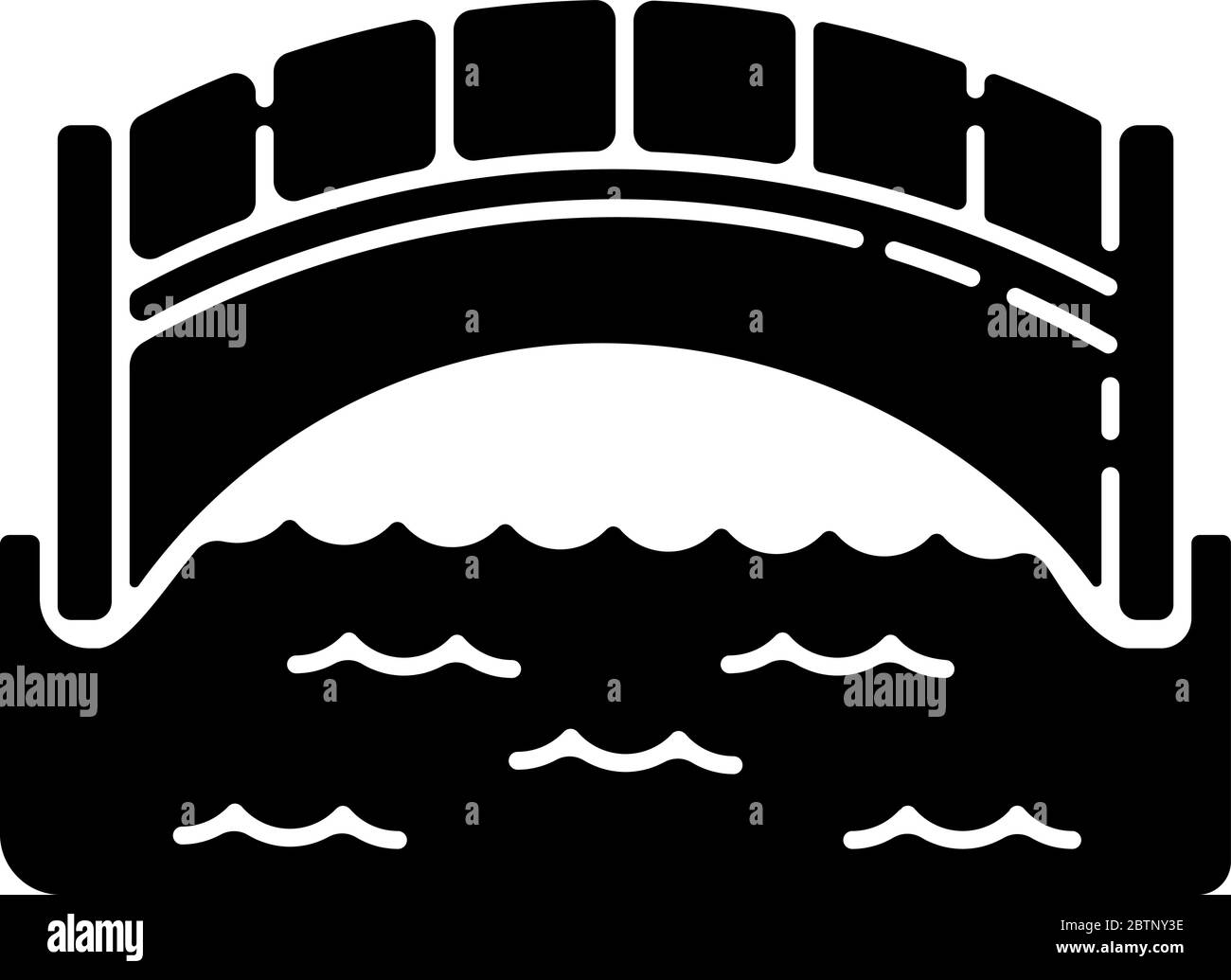 Concrete highway bridge structure Stock Vector Images - Alamy