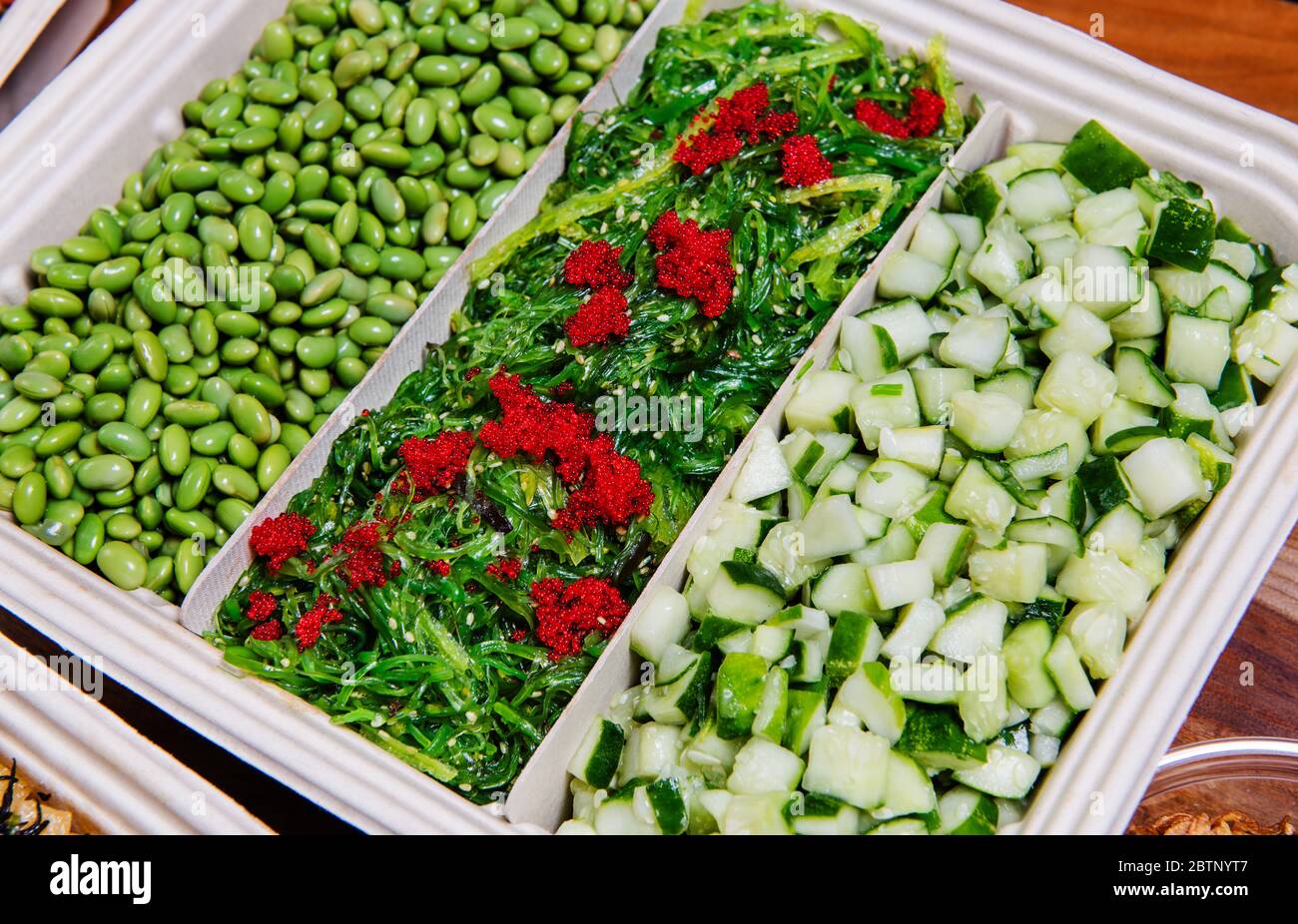 salad vegetable buffet Stock Photo - Alamy