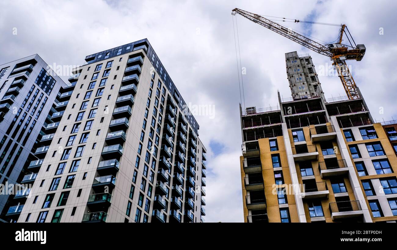 New Build High Rise Residential Apartments Suffer A Downturn During The ...