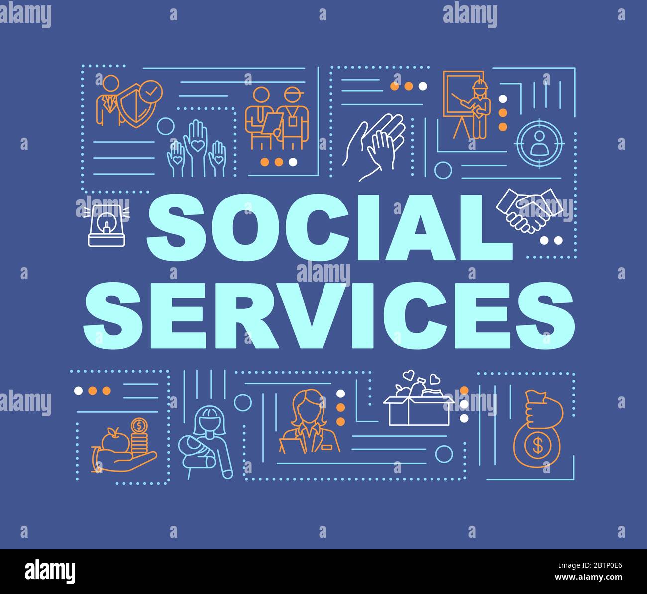 Public services word concepts banner Stock Vector Image & Art - Alamy