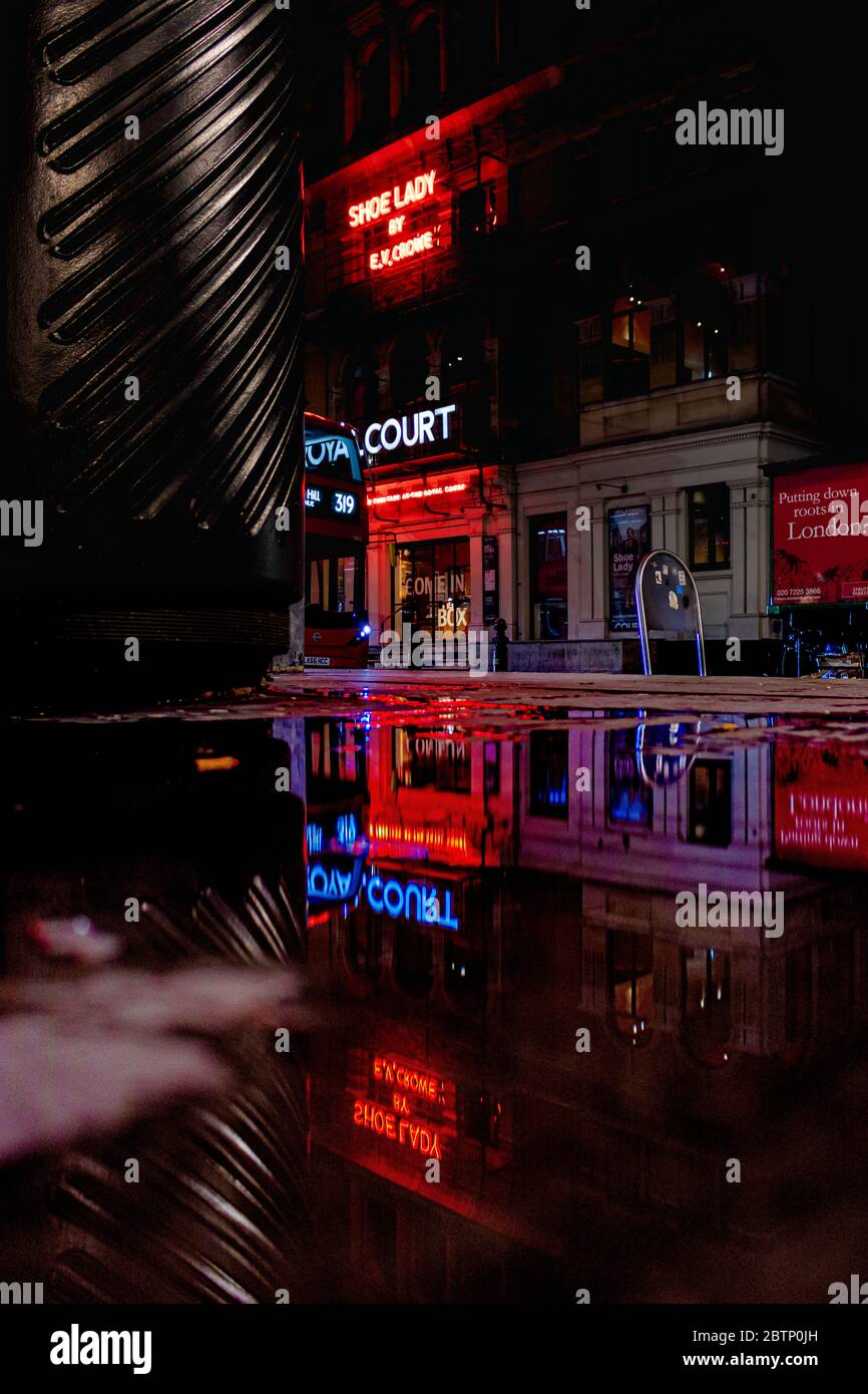 Neon lights london hi-res stock photography and images - Alamy