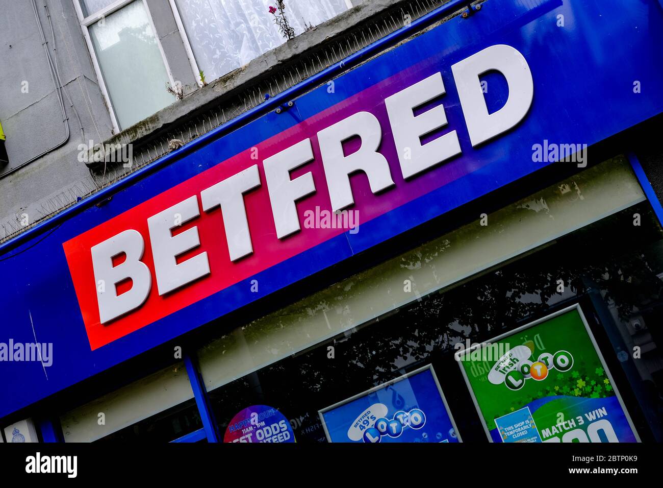 Betfred logo hi-res stock photography and images - Alamy