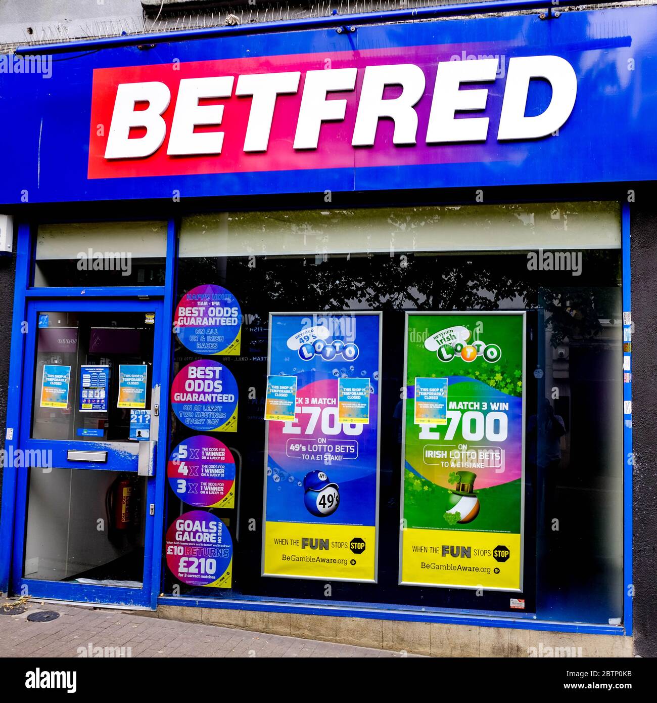 Betfred logo hi-res stock photography and images - Alamy