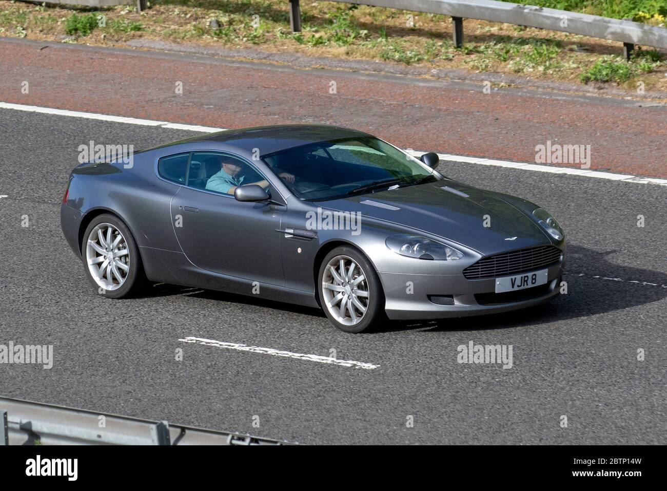 Aston martin db9 side view hi-res stock photography and images - Alamy