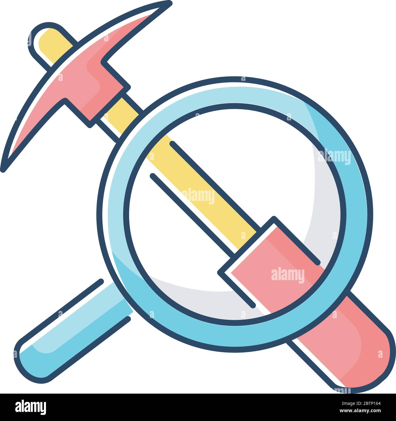 Geology Rgb Color Icon Stock Vector Image And Art Alamy 