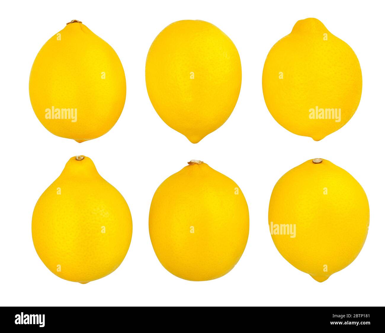 lemon path isolated on white Stock Photo - Alamy