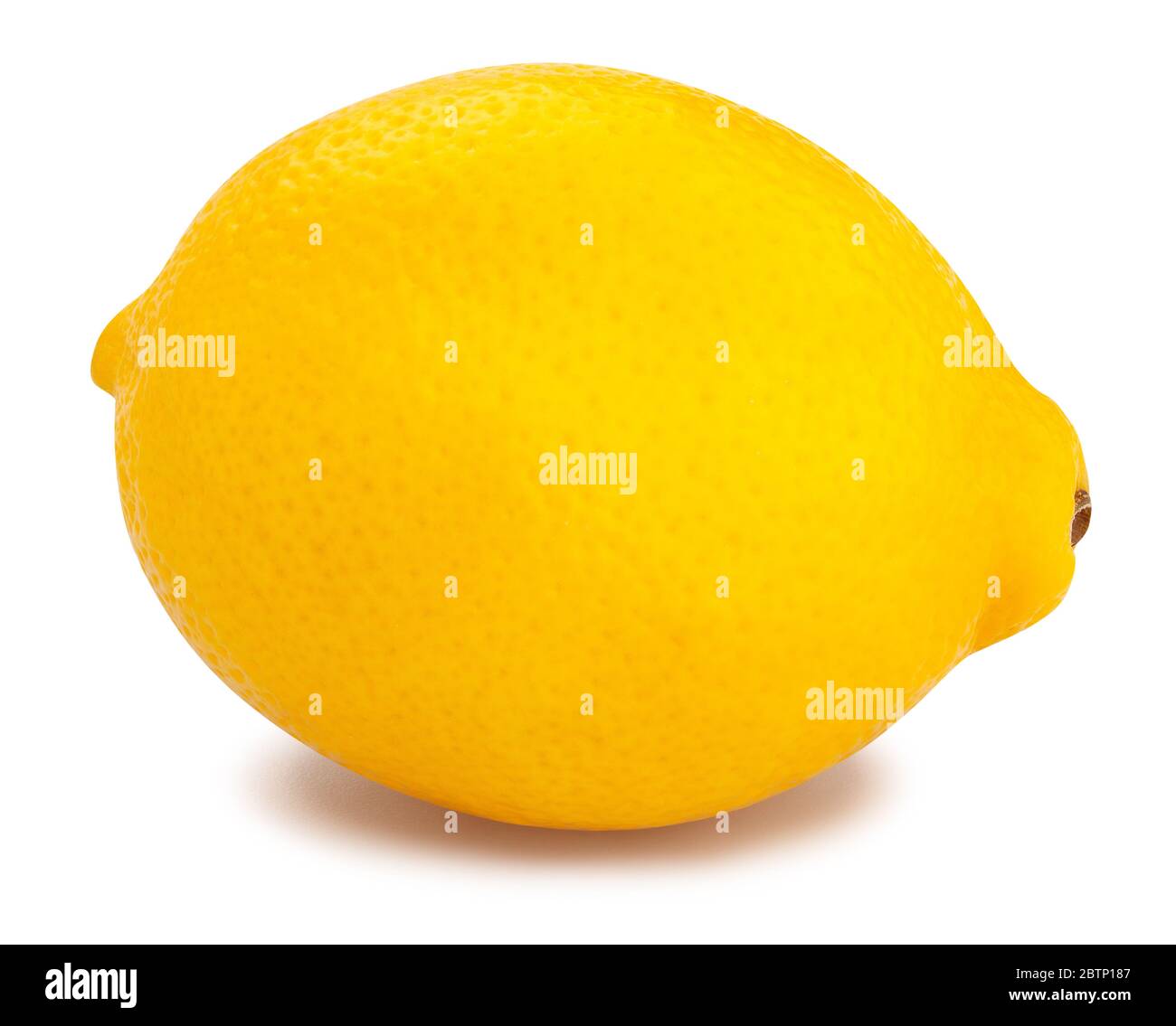 lemon path isolated on white Stock Photo - Alamy