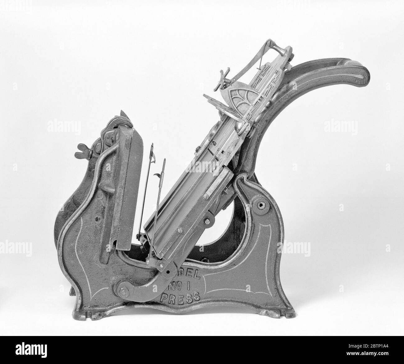 Patent model of a Feeding Apparatus for Card Presses. This patent model ...